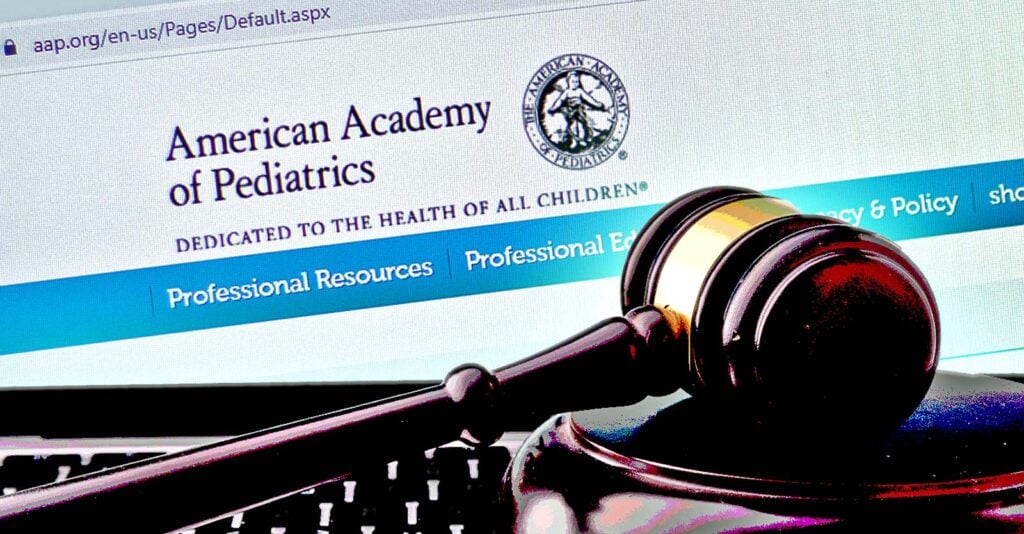 Breaking: Children’s Health Defense Hits AAP With RICO Suit Over Fraud